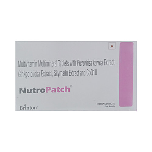 Buy Nutropatch Nutropatch Tablet Online at Best Price of Rs 271 - bigbasket