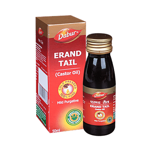 Buy Dabur Dabur Erand /Castor Tail | Helps Ease Constipation Online at ...