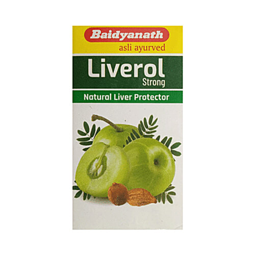 Buy Baidyanath Baidyanath Liverol Strong Tablet Online at Best Price of ...