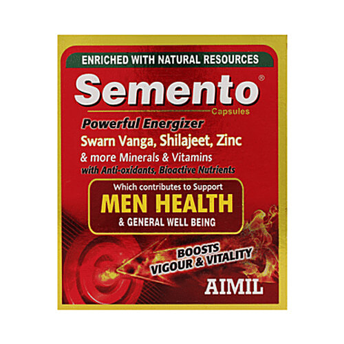 Buy Aimil Pharmaceuticals Aimil Semento Capsule Online at Best Price of ...