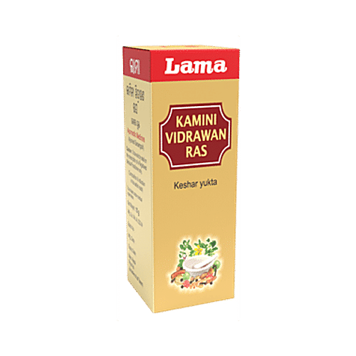 Buy Lama Lama Kamini Vidrawan Ras Keshar Yukta Ayurveda Tablet Online ...