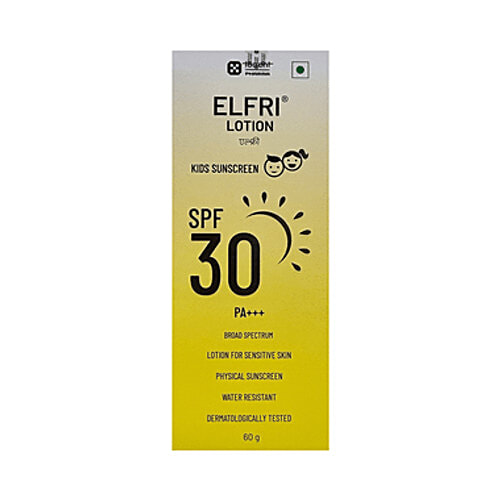Buy Elfri Elfri Kids Sunscreen Lotion SPF 30 PA+++ | For Sensitive Skin Online at Best Price of ...