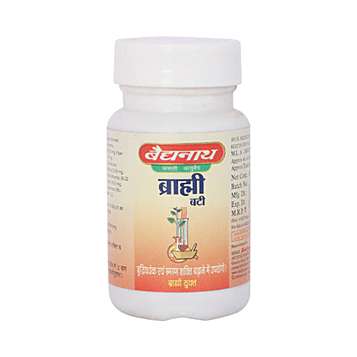 Buy Baidyanath (Jhansi) Baidyanath (Jhansi) Brahmi Bati Online at Best ...