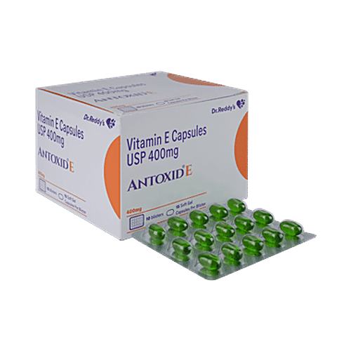 Buy Antoxid E Antoxid E Softgel Capsule Online at Best Price of Rs 263. ...