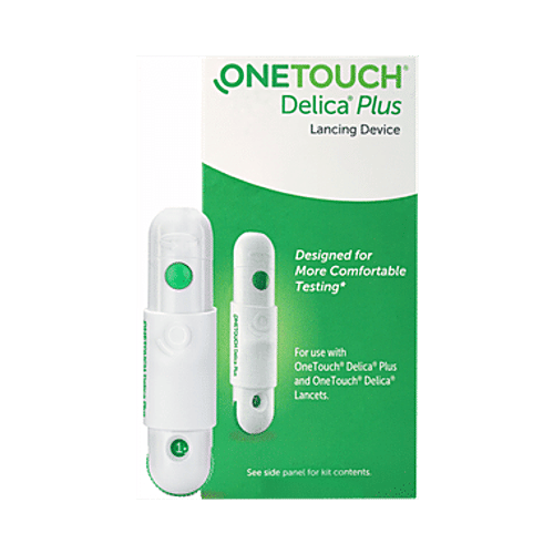 Buy OneTouch OneTouch Delica Plus Lancing Device with Delica Plus 25 ...