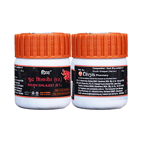 Buy Patanjali Divya Patanjali Divya Shudh Shilajeet (R.T.) | For ...