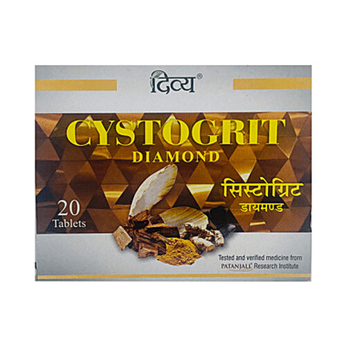 Buy Patanjali Divya Patanjali Divya Cystogrit Diamond Tablet Online at ...