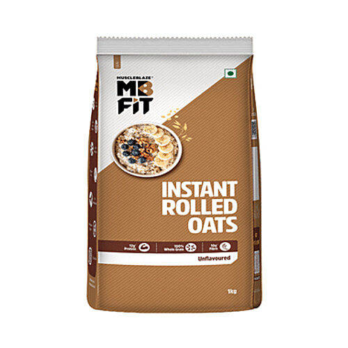 Buy MuscleBlaze MuscleBlaze Instant Wholegrain Rolled Oats with High ...