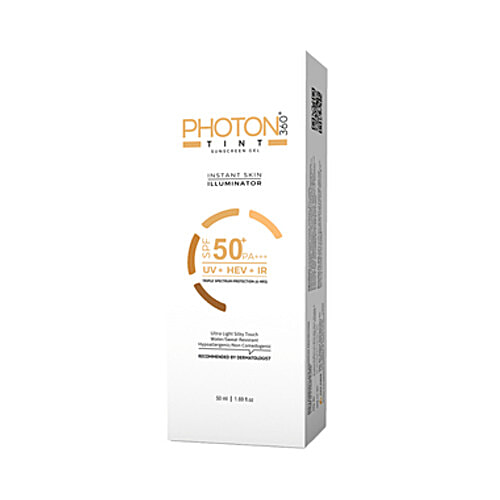 Buy Photon Photon 360 Tint Sunscreen Gel SPF 50 PA+++ | Water & Sweat ...