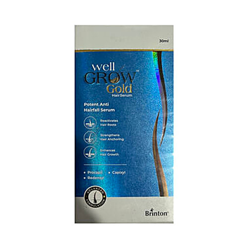 Buy Well Grow Well Grow Gold Anti-Hairfall Hair Serum for Hair Care ...