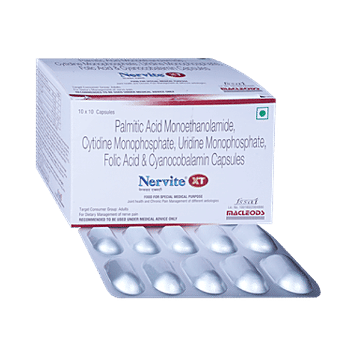 Buy Nervite Nervite XT Capsule Online at Best Price of Rs 315 - bigbasket