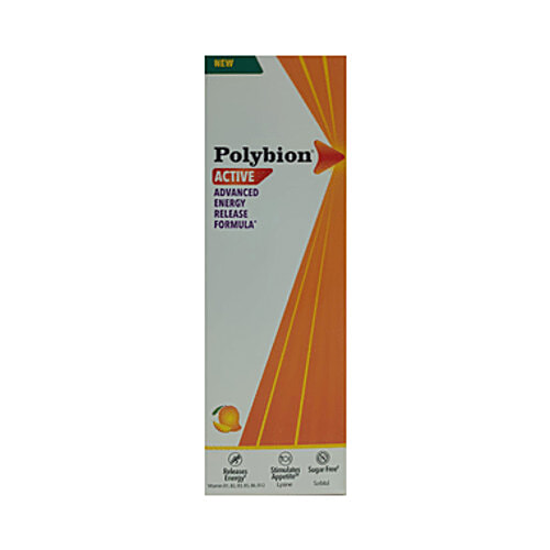 Buy Polybion Polybion Active Syrup Sugar Free Mango Online at Best ...