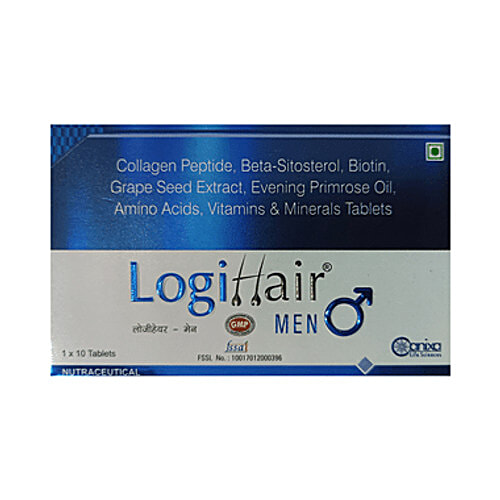Buy Logihair Logihair Men Tablet | Multivitamin Supplement Tablet ...