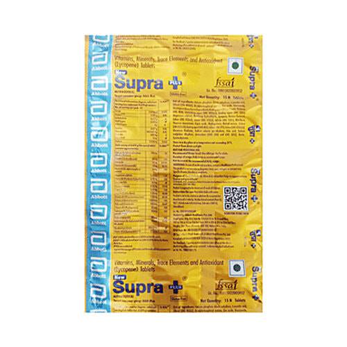 Buy Supra New Supra Plus Tablet Gluten Free Online at Best Price of Rs ...
