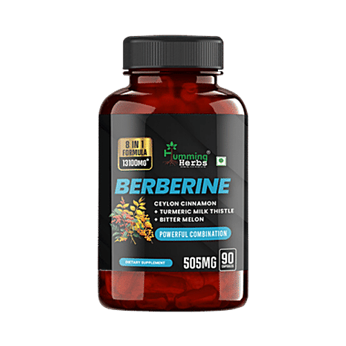 Buy Humming Herbs Humming Herbs Berberine Capsule Online at Best Price ...