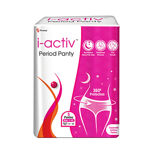 Buy i-activ i-activ Period Panty L-XL Online at Best Price of Rs 115 ...