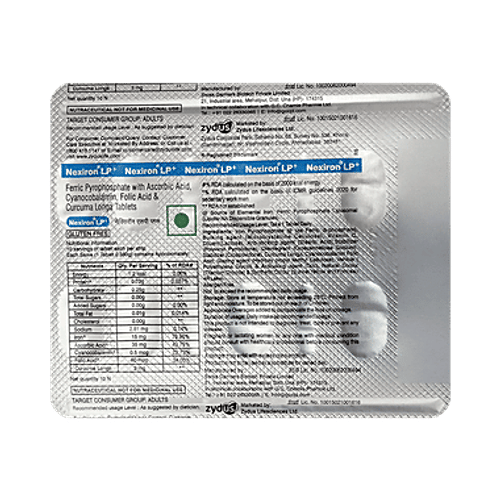 Buy Nexiron Nexiron LP Plus Tablet Gluten Free Online at Best Price of ...