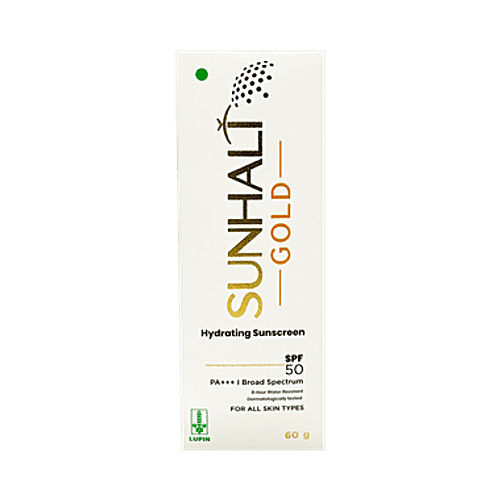 Buy Sunhalt Sunhalt Gold Hydrating Sunscreen SPF 50 PA+++ Online at ...