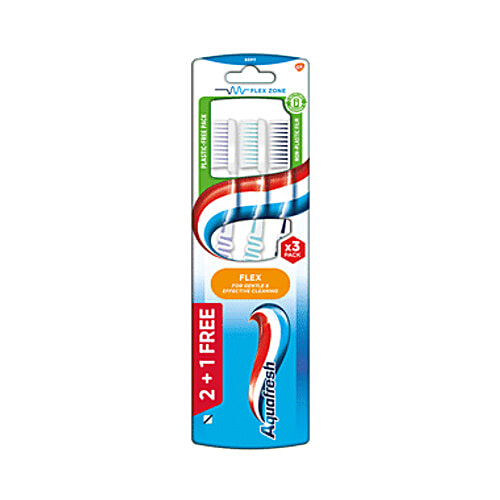 Buy Aquafresh Aquafresh Soft Flex Zone Toothbrush Buy 2 Get 1 Free ...