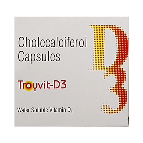 Buy Troyvit-D3 Troyvit-D3 Capsule Online at Best Price of Rs 264 ...