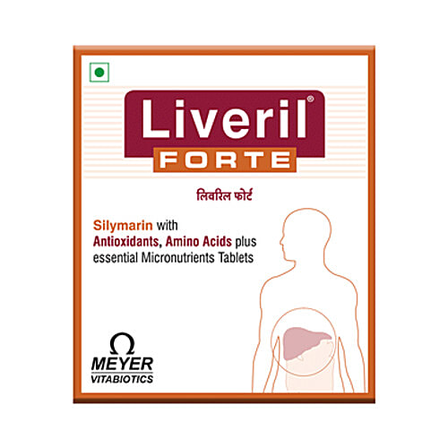 Buy Liveril Liveril Forte Tablet Gluten Free Online at Best Price of Rs ...