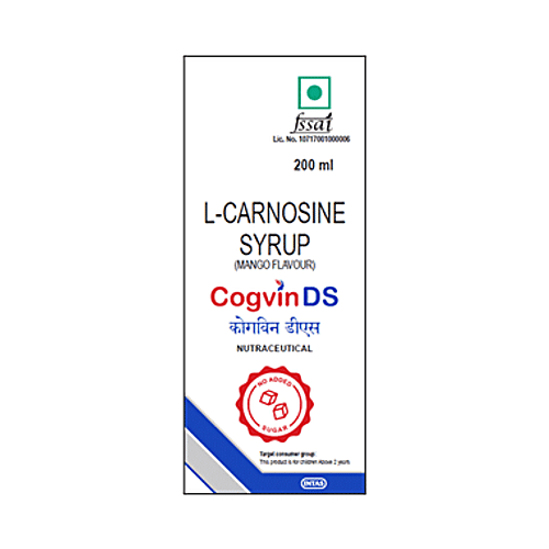 Buy Cogvin Cogvin DS Syrup Mango Sugar Free Online at Best Price of Rs ...
