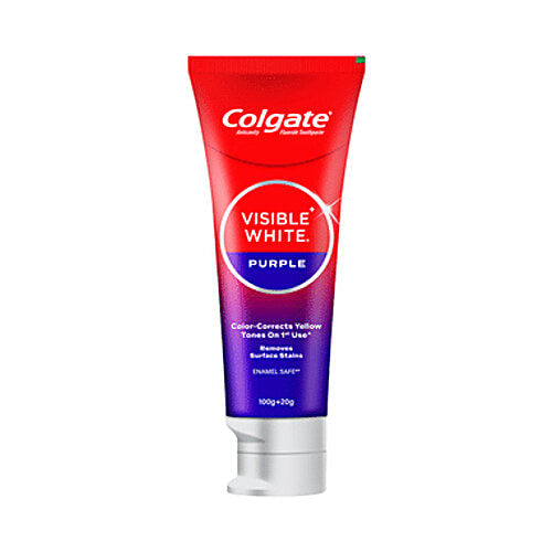 Buy Colgate Colgate Visible White Purple Toothpaste Online at Best ...