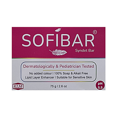 Buy Sofibar Sofibar Syndet Baby Bar | pH 5.5 Online at Best Price of Rs ...