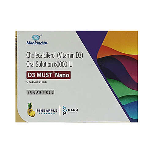 Buy D3 Must D3 Must Nano Oral Solution Pineapple Sugar Free Online at ...