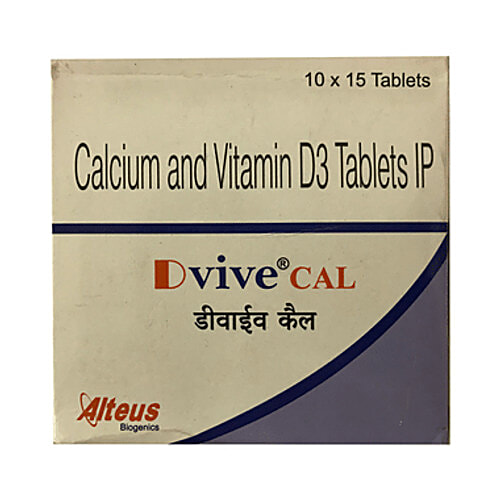 Buy Dvive Dvive Cal Tablet Online at Best Price of Rs 171 - bigbasket