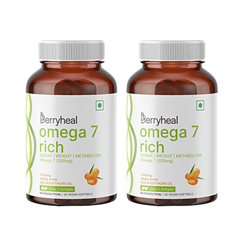 Buy Berryheal Berryheal Omega 7 Rich Life Oil Sea Buckthorn Berry Fruit ...