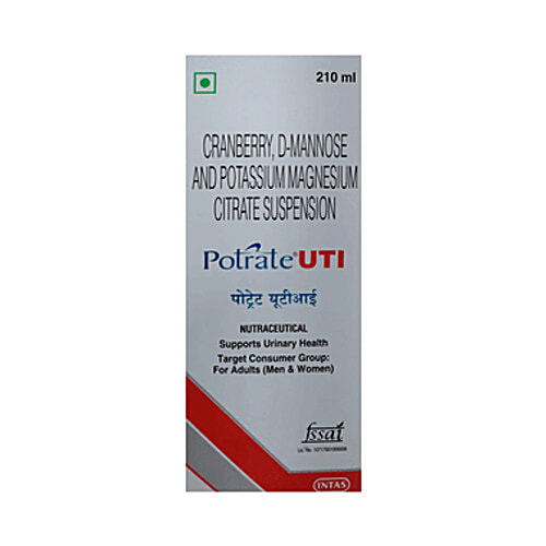 Buy Potrate Potrate UTI Oral Suspension Online at Best Price of Rs 288. ...