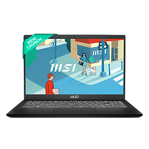 Buy MSI MSI Modern 15 B13M-1200IN Intel Core i5 13th Gen Thin & Light ...