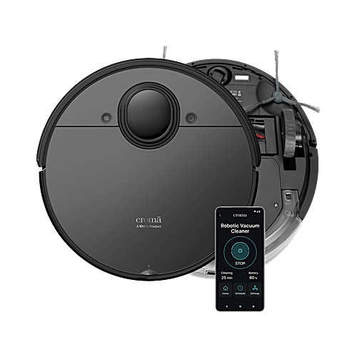 Buy Croma Croma AV5005 Robotic Vacuum Cleaner with 5th Gen LDS ...