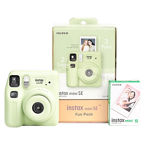Buy Fujifilm FUJIFILM Instax Mini SE Fun Pack Instant Camera with 10 ...