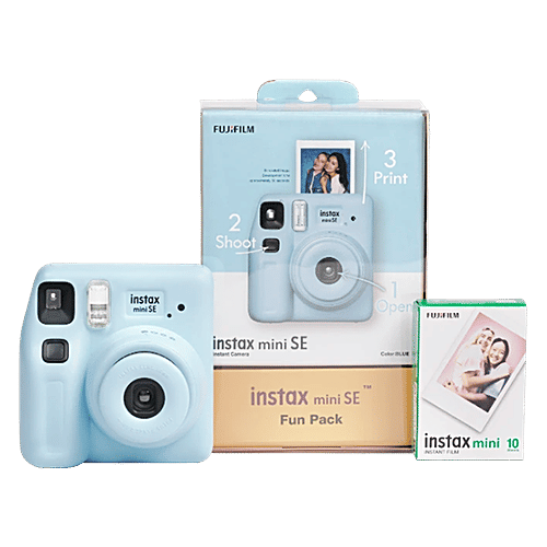 Buy Fujifilm FUJIFILM Instax Mini SE Fun Pack Instant Camera with 10 ...