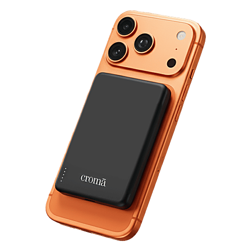 Buy Croma Croma 5000 mAh 20W Fast Charging Power Bank (1 Type C Port ...