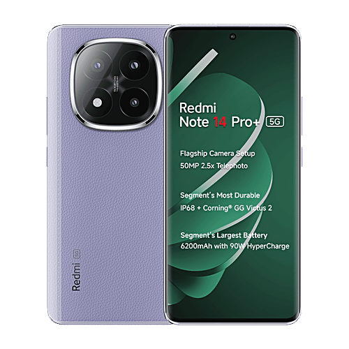 Buy Redmi Redmi Note 14 Pro Plus 5G (8GB RAM, 128GB, Phantom Purple ...