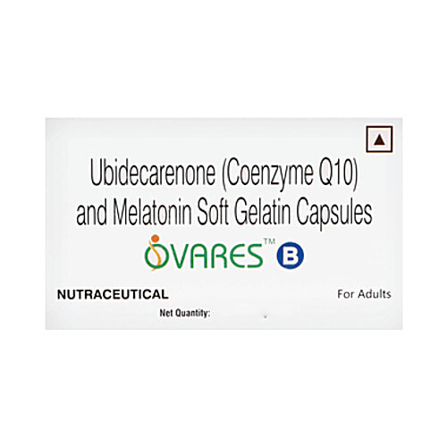 Buy Ovares Ovares B Soft Gelatin Capsule for Adults Online at Best ...