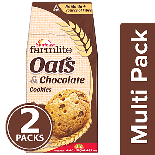 Buy Sunfeast Farmlite Biscuit - Oats And Chocolate Online at Best Price ...