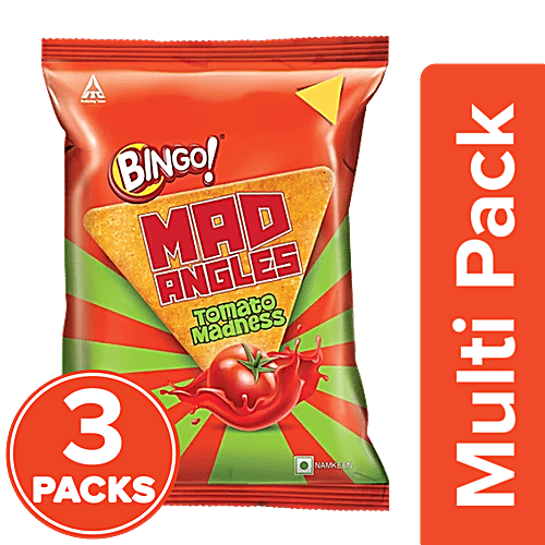 Buy Bingo! Mad Angles Tomato Madness Triangle Chips Online at Best ...