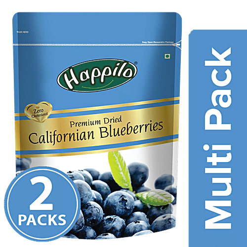 Buy Happilo Blueberries - Dried, Premium Californian Online at Best ...