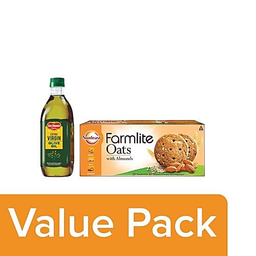 Buy bb Combo Sunfeast Farmlite Oats & Almonds 75 gm + Del Monte Extra ...