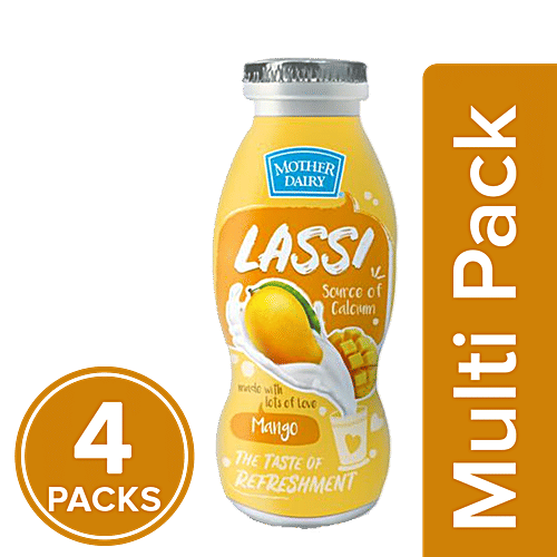 Buy Mother Dairy Lassi - Mango Online at Best Price of Rs null - bigbasket