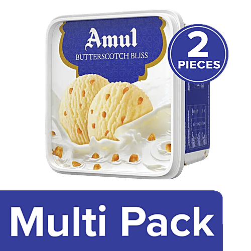 Buy Amul Real Ice Cream - Butterscotch Bliss Online at Best Price of Rs ...