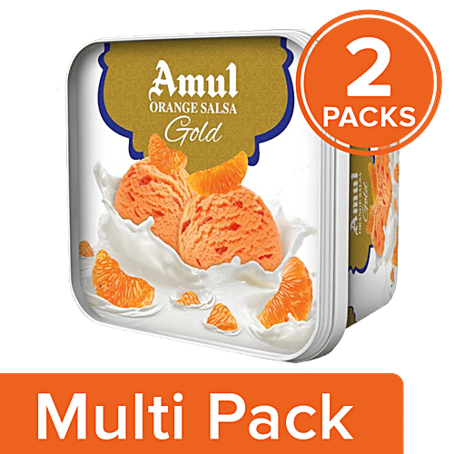 Buy Amul Orange Salsa Gold Ice Cream Online at Best Price of Rs null ...