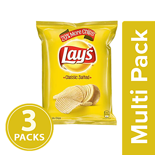 Buy Lay's Potato Chips - Simple Classic Salted Online at Best Price of ...