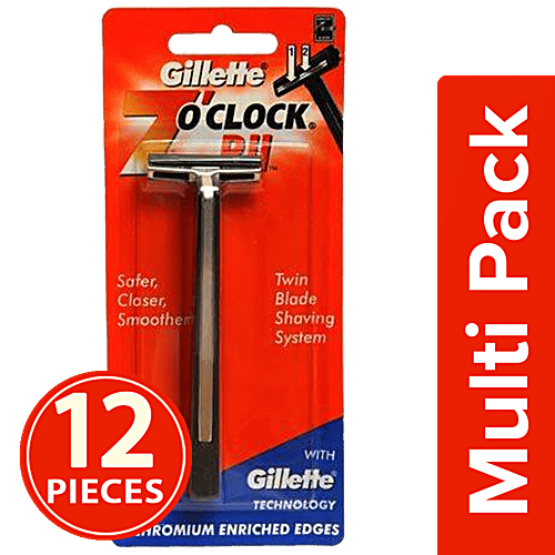 Buy Gillette 7 O' Clock P II Razor Online at Best Price of Rs null ...