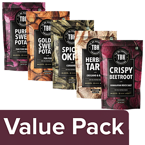 Buy To Be Honest Purple Sweet Potato 35g+Golden Sweet Potato 35g+Okra ...