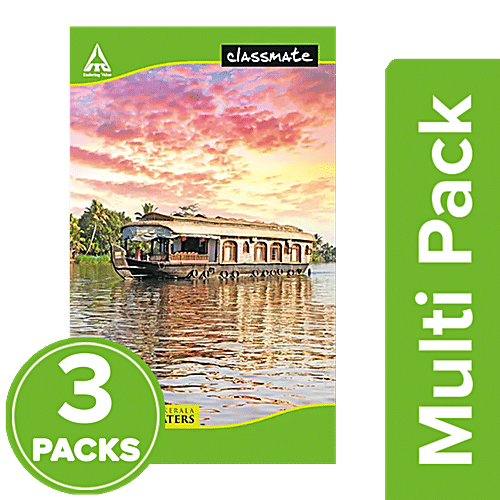 Buy Classmate Notebook - Ruled, Single Line, 272 mm x 167 mm, Long, 172 ...